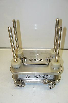 MILLIPORE PELLICON XX42P0080 STAINLESS STEEL CASSETTE HOLDER W ...