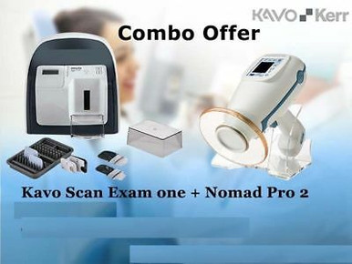 Combo Offer Kavo Scan Exam One + Nomad Pro2 Handheld Portable X-Ray ...