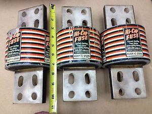 3 Krp C 2500 2500 Amp 250 600 Volt Ac Class L Fuses Spw Industrial