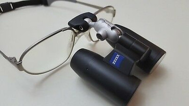 ZEISS Magnifying Glasses Head Worn Loupe KF Titan System telescope 3.6X ...
