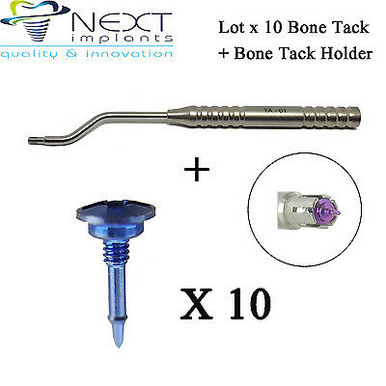 Lot X 10 5 Mm Dental Implant Bone Tack Titanium Pins Membrane Fixation ...