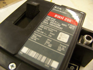 Cutler Hammer Bwh 25K 200 Amp Circuit Breaker 2 Pole Bwh2200 120/240 ...