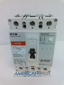 Cutler Hammer Fd3030Bp10 Fd35K Fd3030 30 Amp 600 Volt Red Label - SPW ...