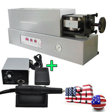 Dental Automatic Denture Injection System Unit Injector + Polishing ...
