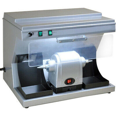 Dental Lab Polishing Lathe Compact Unit Vacuum Built-In Suction Dust ...