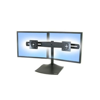 Ergotron Ds100 Dual-Monitor Desk Stand, Horizontal - SPW Industrial