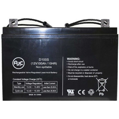 Ajc- Sec Microlyte Sec 12-100 12V 100Ah Sealed Lead Acid Battery - SPW ...