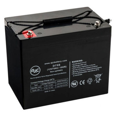 AJC- GNB Sprinter S12V300 12V 75Ah Sealed Lead Acid Battery - SPW ...
