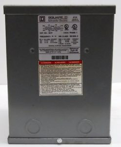 Square D Transformer 2S1F, 60 Hz, 1 Phase - SPW Industrial