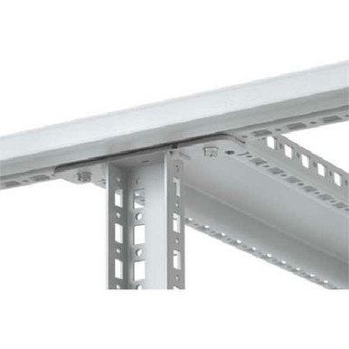 Hoffman PCU20 Center Upright, Fits 2000mm tall, Steel/zinc - SPW Industrial