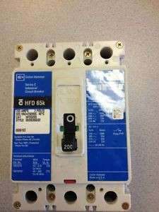 Cutler Hammer Hfd3200 3P 200A 600Vac 65K Hfd Circuit Breaker - SPW ...