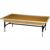 Electric Hi-Low Raised Rim Platform Table, 84 "L x 36 "W x 19 " - 27 "H ...