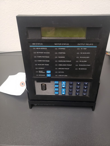 GE MULTILIN SR469 Motor Management Relay 469-P5-HI-A20 # SERIAL NO:A3022430