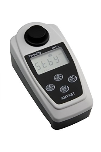 AMTAST Portable Turbidity Meter Kit Handheld Turbidity Tester with ...