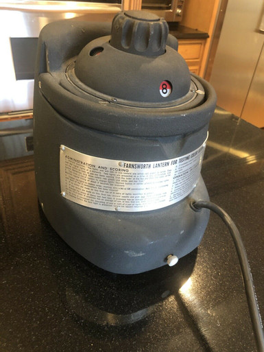 Ultra Rare Farnsworth Lantern FALANT Macbeth Color Vision Testing Pilot ...