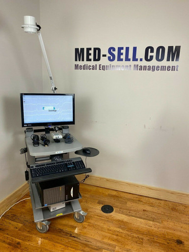 Xltek EEG/PSG System Photic Stimulator Neurology Cart Nautus EEG32U ...