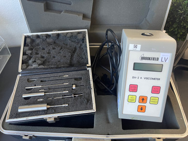 Brookfield LVDV-I+ Digital Programmable Viscometer with LV Spindle Set ...