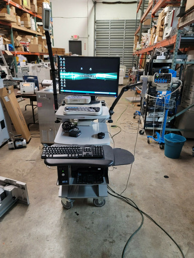 CADWELL EASY 2 EEG SIERRA WAVE MACHINE CART COMPUTER EFS-10 AMPLIFIER ...