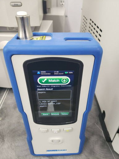 Metrohm B&W TEK NanoRAM Handheld Raman Spectrometer Fully Calibrated ...