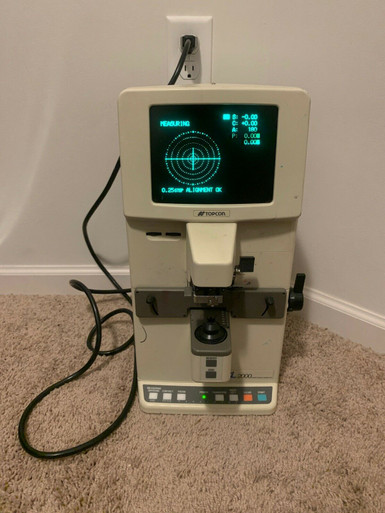Topcon CL 2000 Auto Lensmeter Optometrist Eye Doctor - SPW Industrial