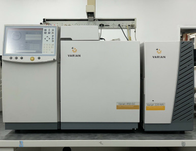 Varian 450-GC Gas Chromatograph & 220-MS Mass Spectrometer GCMS System ...