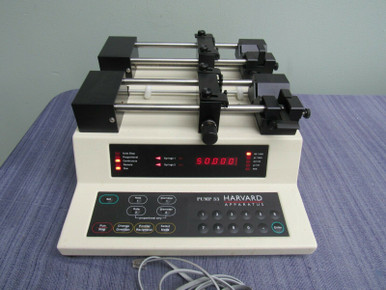 Harvard Apparatus Pump 33 Programmable Twin Infusion Syringe Pump ...
