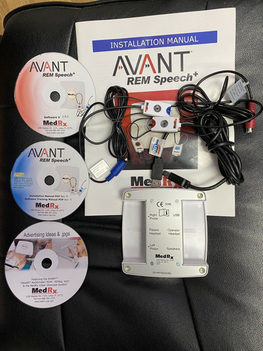 Medrx Avant Rem Real Ear Probe Mic Hearing Aid Programming/Fi