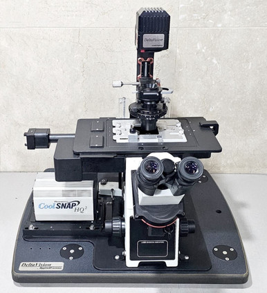 Olympus Microscope Ix71 With Applied Precision Delta Vision Imaging System
