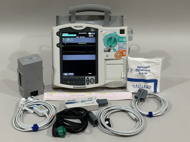 Philips Heartstart Mrx 12 Lead Ecg Spo2 Co2 Qcpr Aed Monitor Tested ...