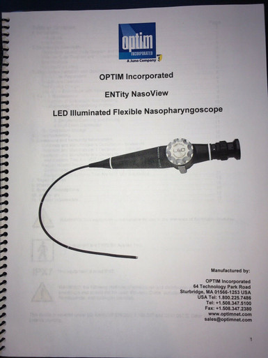 Led Illuminated Flexible Medical Endoscope