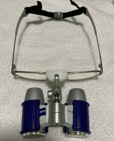 Zeiss Eyemag Dental Medical Binocular Loupes, New (3.3X/450Mm)