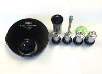 Olympus Microscope Phase Contrast Kit - Condenser, 4 Objs, Centering ...