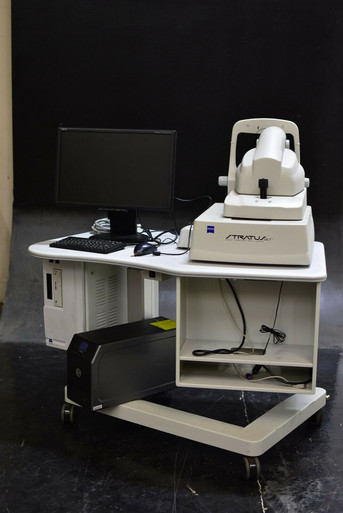 Carl Zeiss Stratus Oct Medical Optometry Unit + Video Monitor + Table
