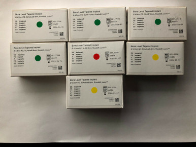 Straumann Slactive Bone Level - Various Sizes Expiry 2022-2025