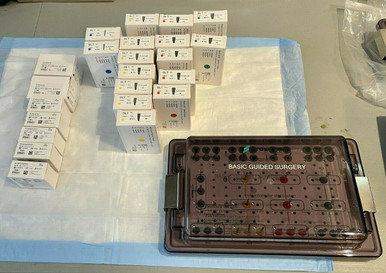 Straumann Guided Implant Kit With 16 Roxolid, Slactive Implants - Great ...