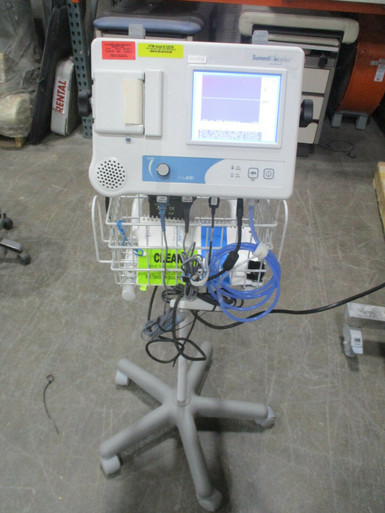 Summit Doppler Vista Abi Medical Vascular System With Stand And Accessories