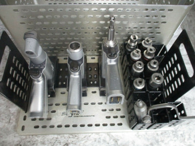 Stryker System 5 Set - Sagittal, Rotary, Recip, Pin Collet, Attachments ...