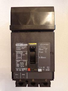 Square D Circuit Breaker 30 Amp 3 Pole Hj060 Hja36030 240/480/600V ...