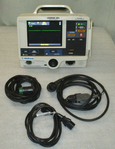 Lifepak Life Pak 20E Aed Monitor W/ Cables
