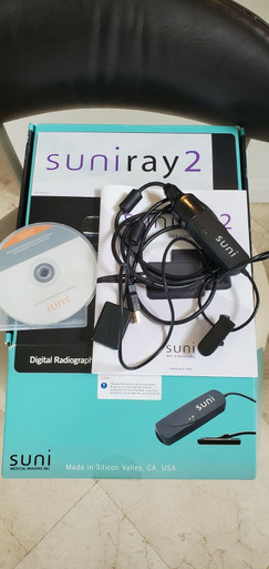 Suni Suniray 2 Dental Digital X-Ray Sensor Radiography Image Unit 32/64 Bit