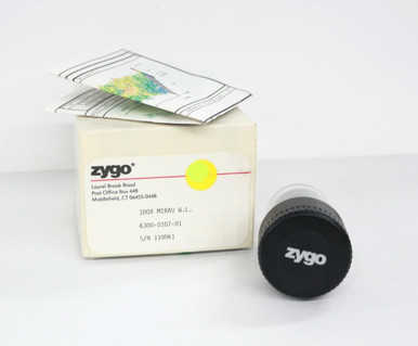 Zygo 6300-0107-01 100X Mirau W.L. Objective Lens
