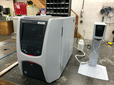 Shimadzu Toc-L Csh Total Organic Carbon Analyzer W/ Otc-L 8 Port Sampler