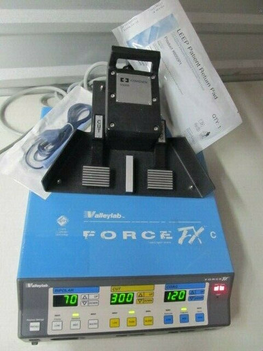 Valleylab Force Fx-C Esu Unit W/ Foot-Switches & New Accessories