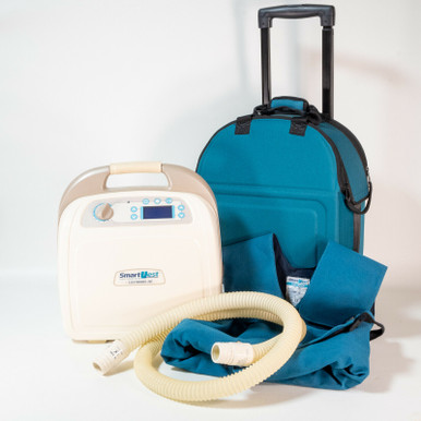 Electromed Smart Vest Airway Clearance System Adult W/ Rolling Case Med ...