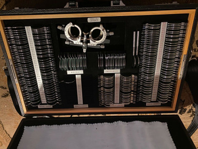 Lombart Trial Lens Set In Minus Cylinder Optometry School/ Optometrist ...