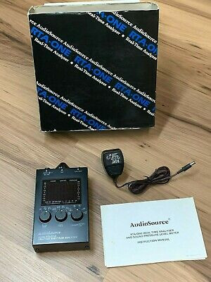Vintage Audiosource Rta-One Handheld Audio Spectrum Analyzer W/Spl ...