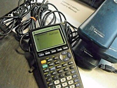 Lot (6) Vernier Labpro Data Collection Loggers W/ Cables Ti83 Plus User ...
