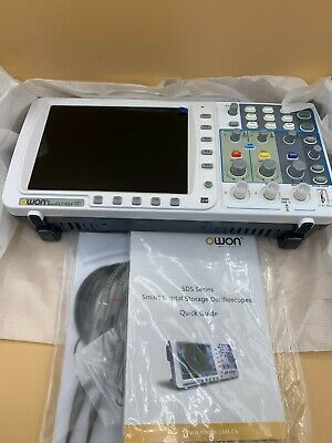 New Owon 100Mhz Oscilloscope Sds7102V 1G/S Large 8 Lcd With Vga