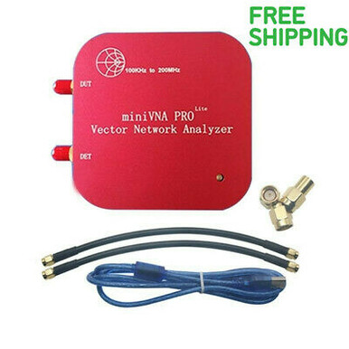 Minivna Pro Lite Vector Network Analyzer Vna Analyser Vhf/Nfc/Rfid Rf ...