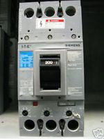 Siemens Fxd63B200 3 Pole 200 Amp 600 Volt Circuit Breaker - SPW Industrial